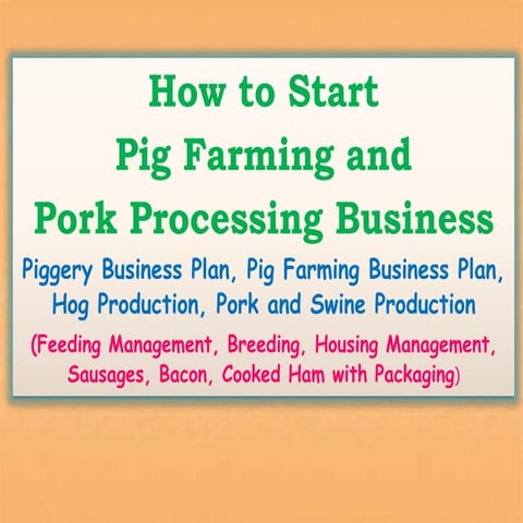 PIGGERY ALL DETAIL | PPTX