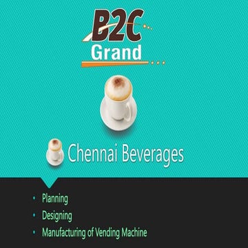 Vending Machine Process - Planning, Designing and Production | PDF