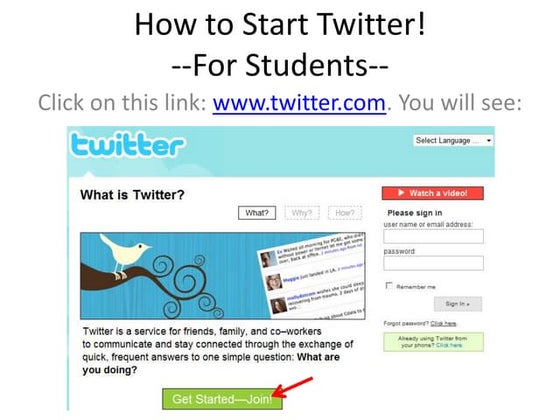 Twitter Tutorial by Gen | PPT