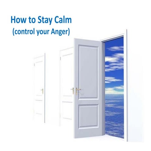 How To Stay Calm | PPT