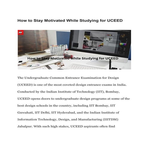 How to Stay Motivated While Studying for UCEED.pdf