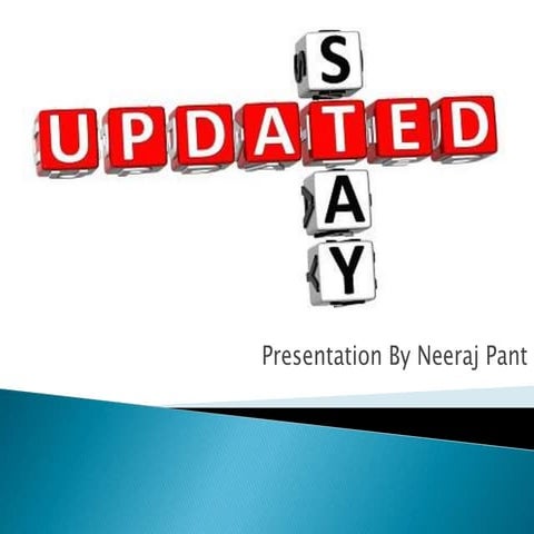 How to update yourself | PPT