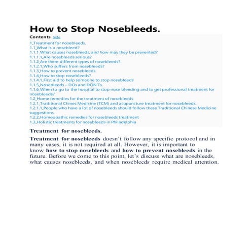 how to stop nose bleeding.docx