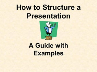 How to structure a presentation. A simple guide. | PPT