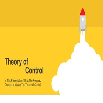 How to study the theory of control | PPTX