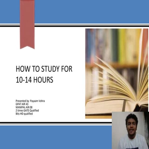 How to study for 10-14 hours.Ways to study for a long time.Tips and ...