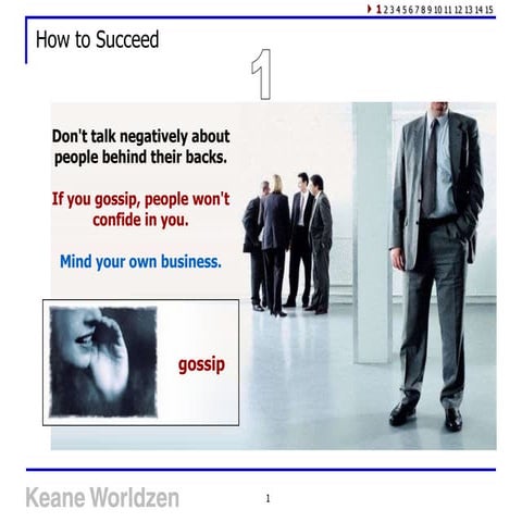 How To Succeed | PPT