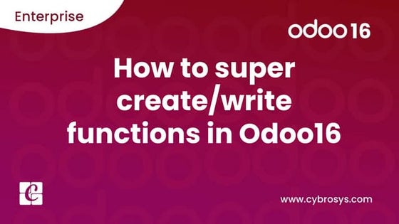 How To Add Archive And Unarchive Option In Odoo 17 | PPTX