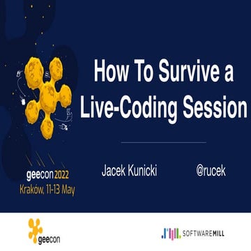 How To Survive A Live Coding Session Pdf