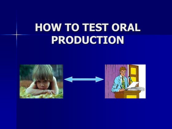 Oral test | PPTX | Standardized Testing | Educational Assessment