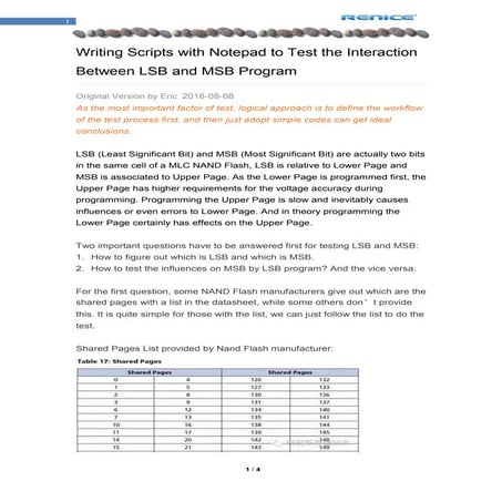 How To Test The Interaction Between Isb And Msb Program Pdf 2932