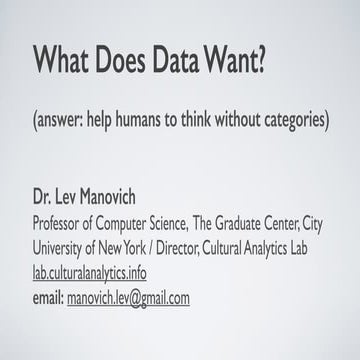 What Does Data Want? (2019-2020) | PDF | Databases | Computer Software ...
