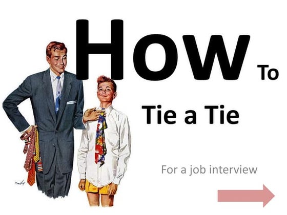 How to tie a tie | PDF
