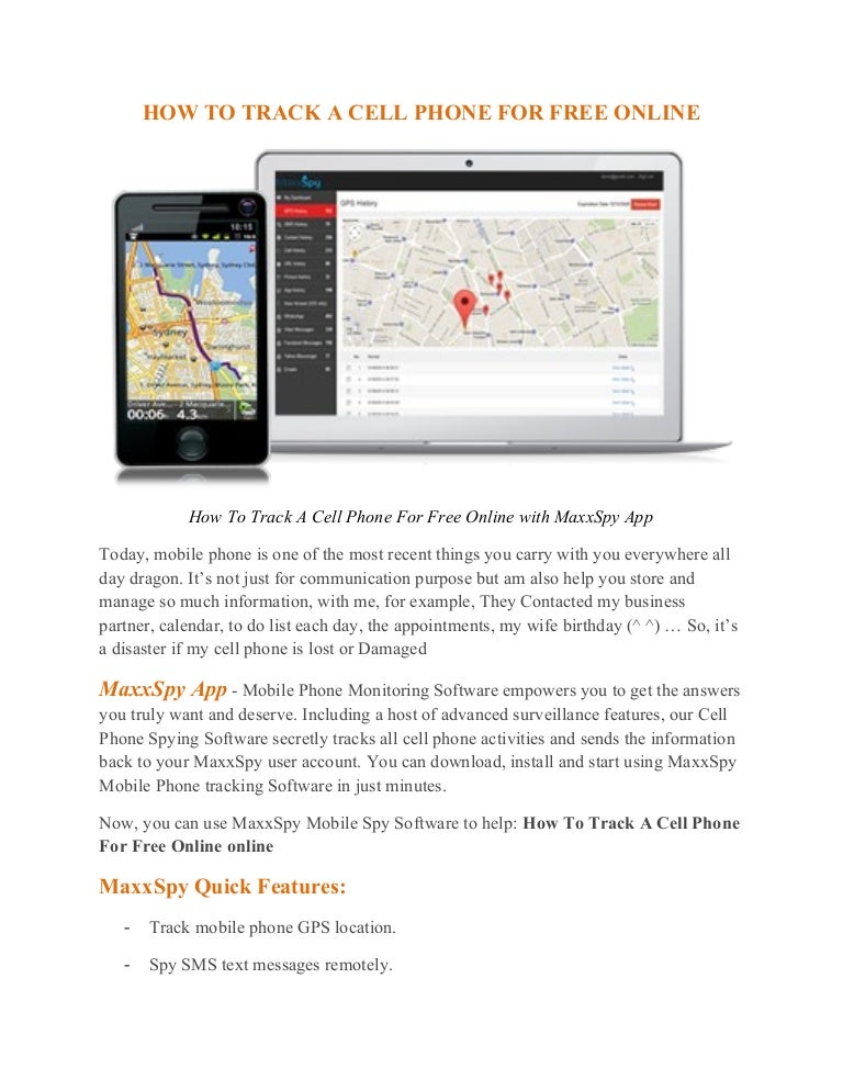 How To Track A Cell Phone For Free Online how-to-track-a-cell-phone-for-free-online