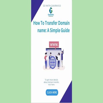 How To Transfer Domain name A Simple Guide (Presentation)1.pdf