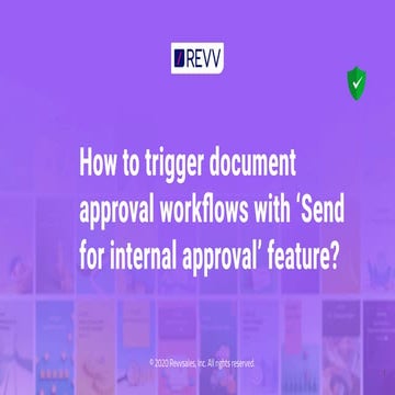 How to trigger document approval workflows with ‘Send for internal ...