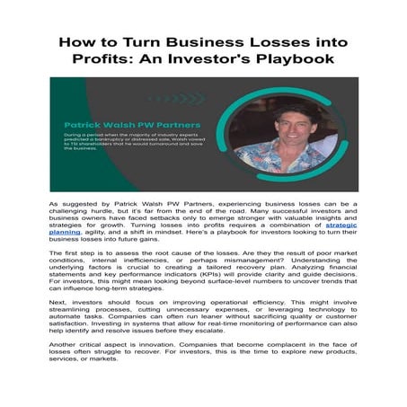 How to Turn Business Losses into Profits_ An Investor's Playbook.pdf