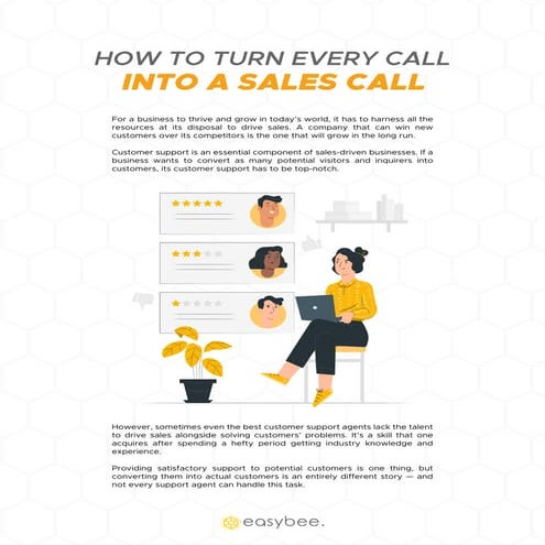 How to turn every call into a sales call | PDF | IT and Internet ...