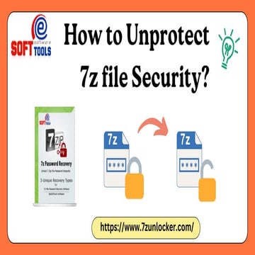 How to Unprotect 7z file security | PPT