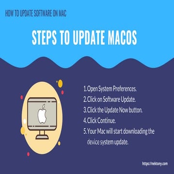 How to update software on Mac | PDF