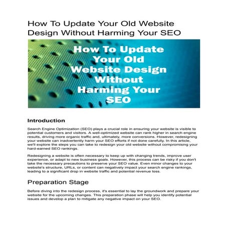 Retaining SEO Rankings During Website Redesign.pdf