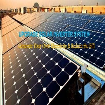 How to Upgrade Your Current Solar Inverter? | PPTX