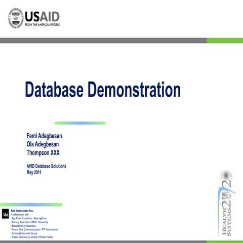 How to upload and view data | PPT