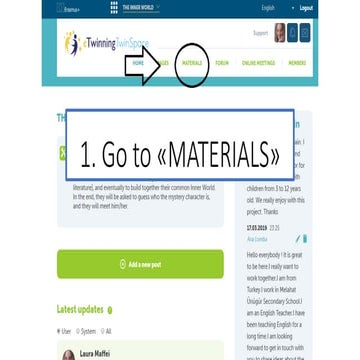 How to upload a video in the TwinSpace | PPTX