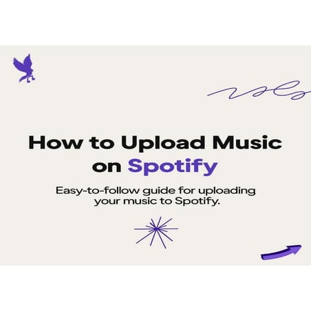 How to upload Music on Spotify an artist guide | PDF