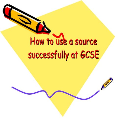 How to use a source + to v examples | PPT