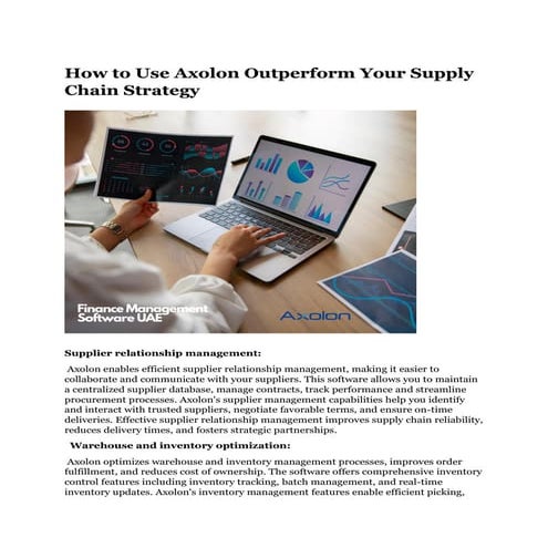 How to Use Axolon Outperform Your Supply Chain Strategy.pdf