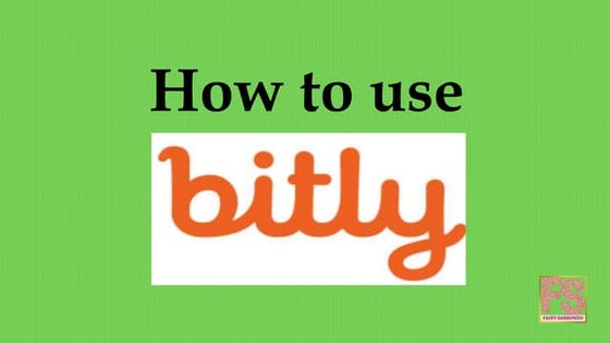 Bit.ly secrets | PPTX | Internet | Computing