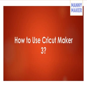 How to Connect Printer to Cricut Design Space? | PDF