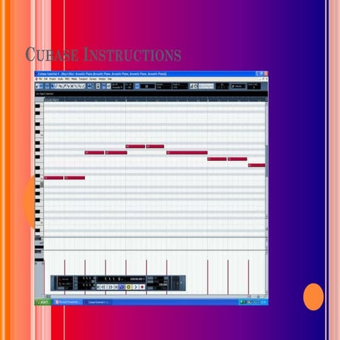 How to use cubase | PPTX | Digital Audio | Computer Software and Applications