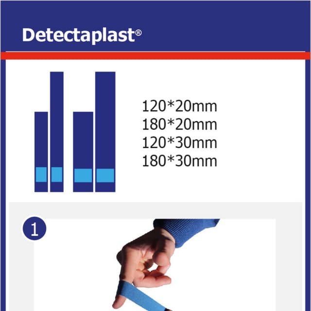 How to use detectaplast detectable plasters poster | PDF