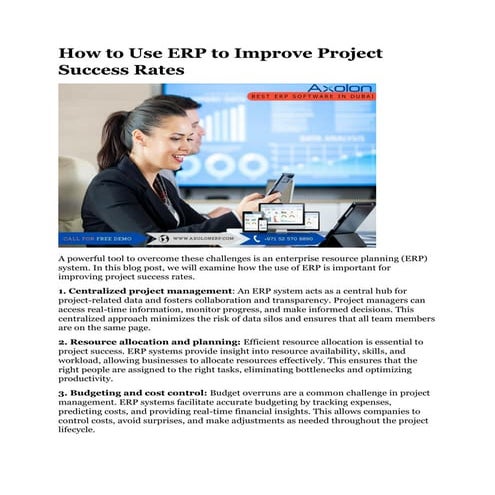 How to Use ERP to Improve Project Success Rates.pdf