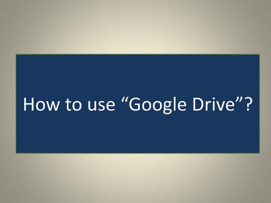 Wordpress - S03.L01 - Using Google Drive | PPT