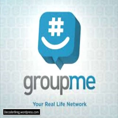 How to use group me by jan | PPT