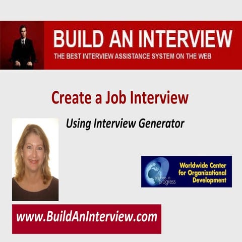 How To Use Interview Generator | PPT