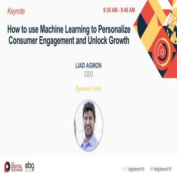 How to use machine learning - Benchmark by EBG Berlin 2019 | PPT