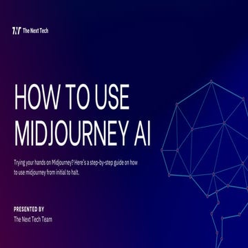 how to use midjourney AI | PDF