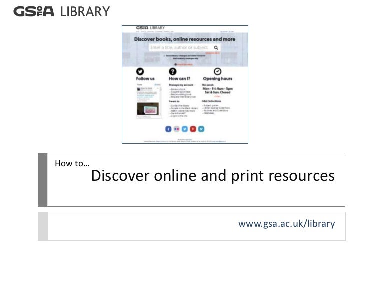 Elibrary Gsa