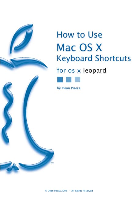 Most Important Mac Keyboard Shortcuts | PPT