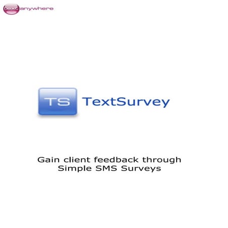 How To Use Text Survey To Maximise Your Business | PDF