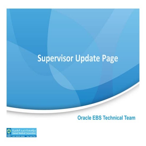 How to use the mass supervisor update tool | PPT