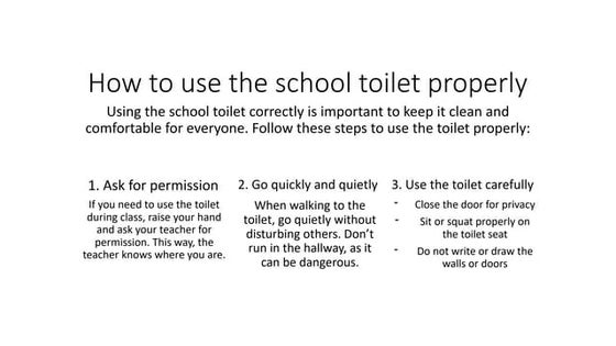 Toileting FOR KIDS | PPT