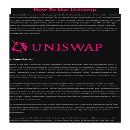 How To Use Uniswap.pdf