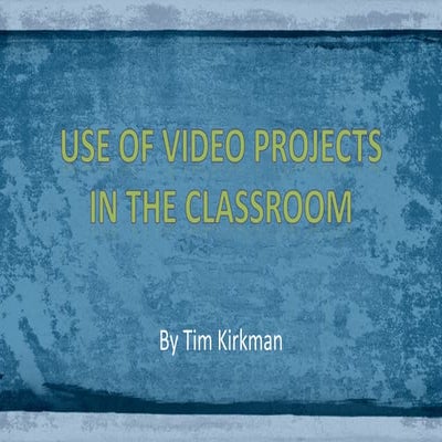 How To Use Video Projects | PPT