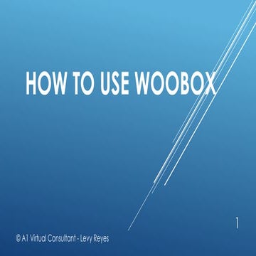 How To Use Woobox | PPT