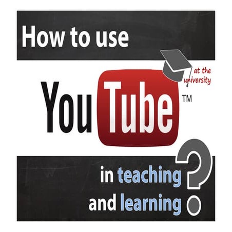 How to use YouTube in teaching and learning at the university? | PPT